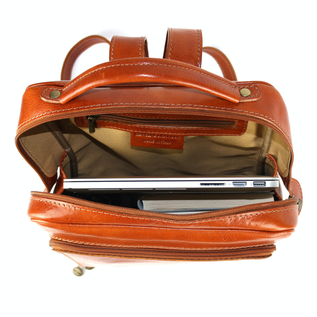 Robuster Leder Rucksack GABRIEL made in Italy | lePelou – le-pelou